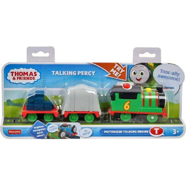 Fisher-price - Thomas & Friends Basic Talking Engines Percy Motorized ...