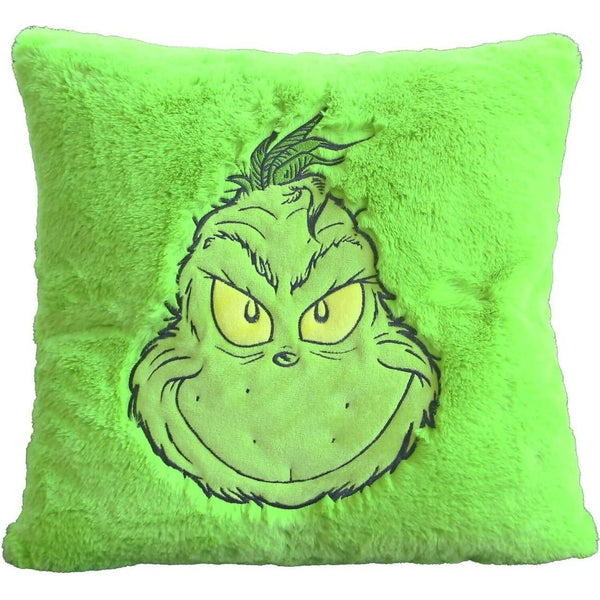 Cotton Candy - Xmas Dr. Seuss Grinch Full Face Cushion - Plush – Toys ...