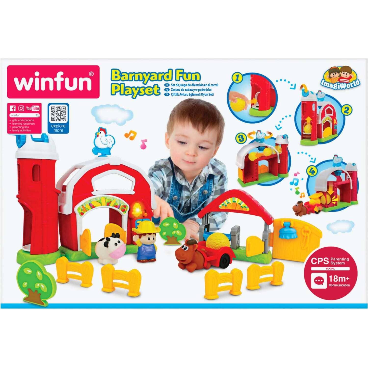 Winfun - Barnyard Fun Playset – Toys and Hobbys Australia