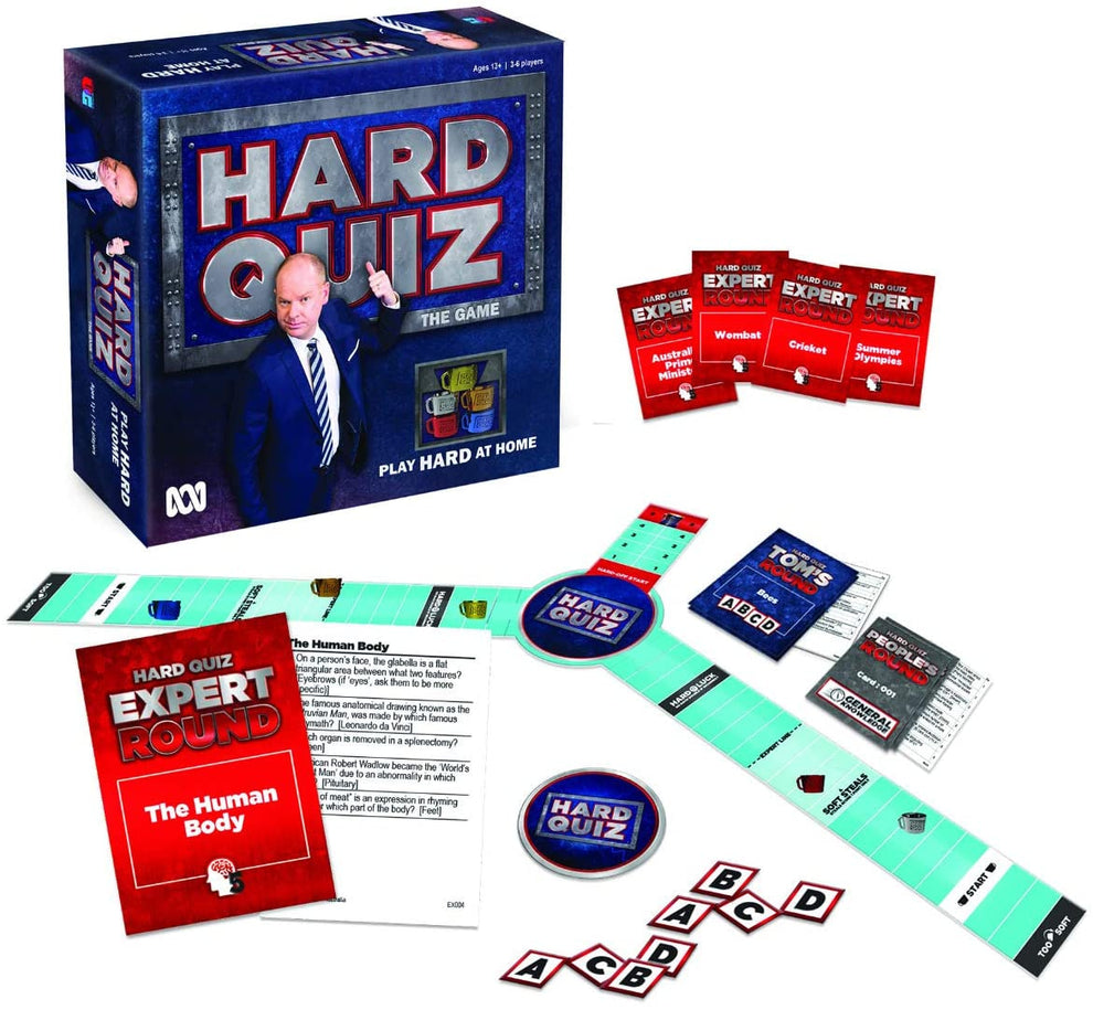 Hard Quiz Board Game – Toys and Hobbys Australia